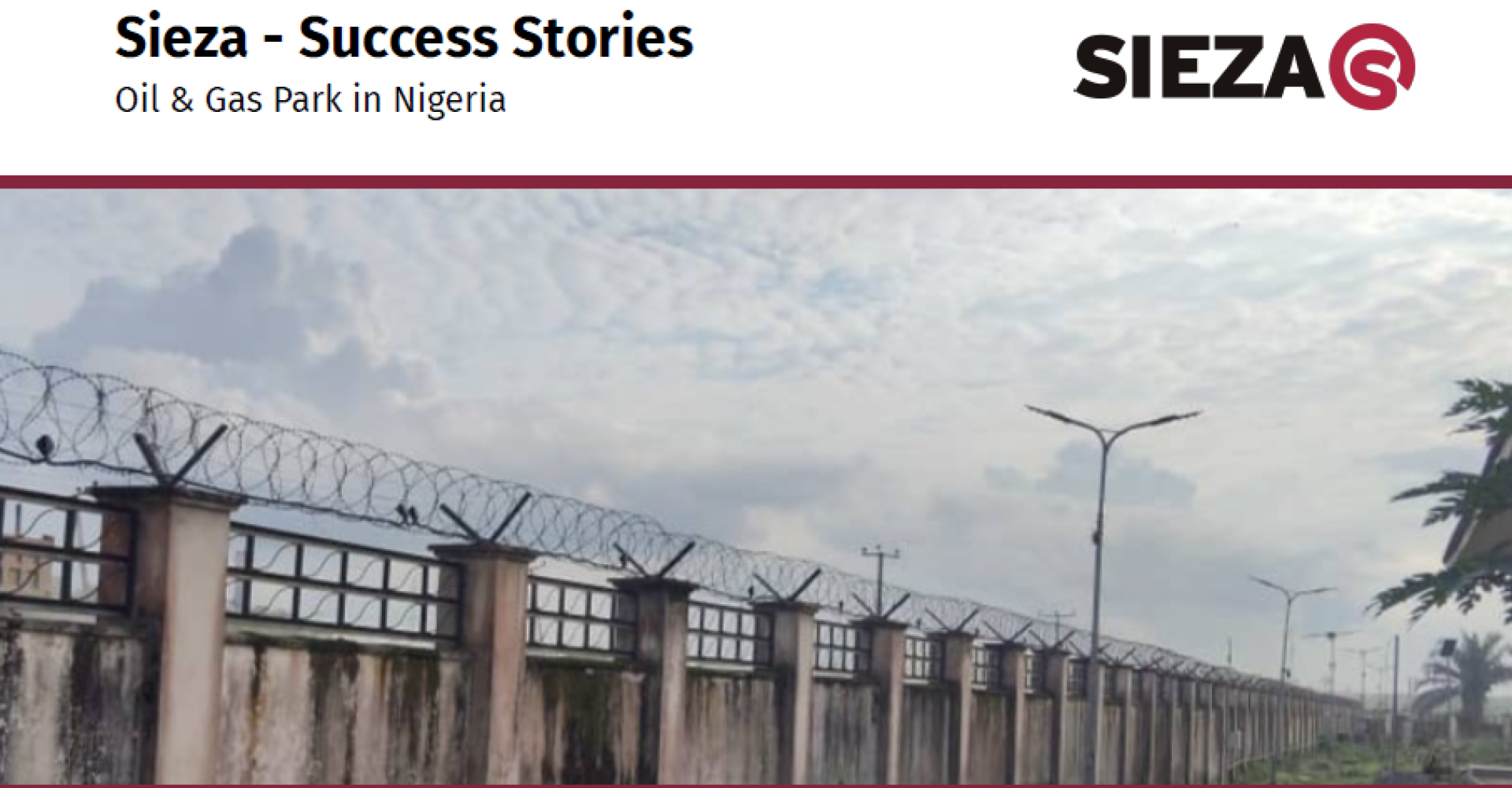 Sieza PERIDECT+ protects strategic industrial complex in Nigeria | SIEZA